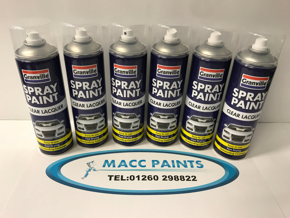 CLEAR LACQUER AEROSOL – Macc Paints Ltd
